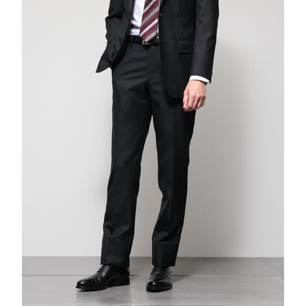 ニューヨーカー（NEWYORKER）/HERITAGE CLOTH 無地 サキソニー スラックス(セットアップ対応)