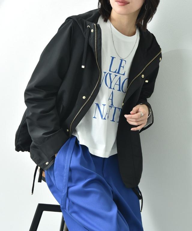 インタープラネット（INTERPLANET）/キルトライナー付きフードショートコート