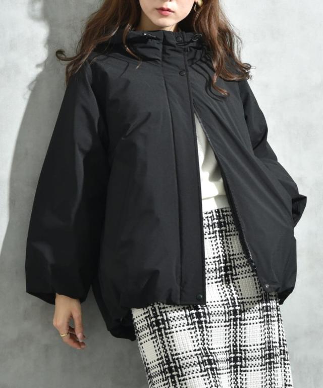 インタープラネット（INTERPLANET）/バックコートフィルムタフタダウンコート