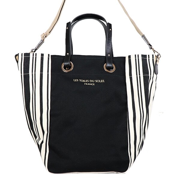 レ・トワール・デュ・ソレイユ（LES TOILES DU SOLEIL）/レクタングルトート グラン（トム ノアール）