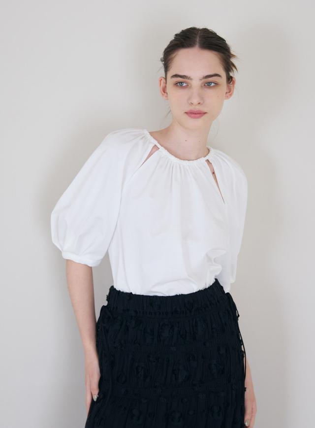 コエル（COEL）/ネックギャザートップス