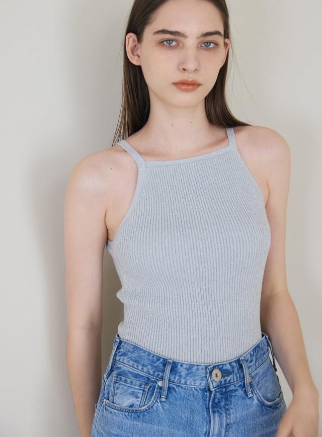 コエル（COEL）/カップ付きリブキャミソール