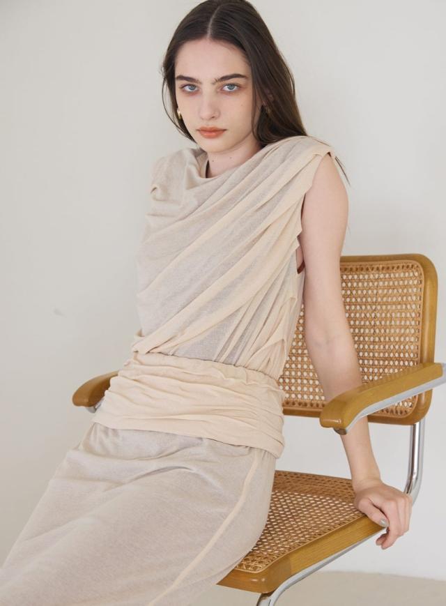 コエル（COEL）/リバーシブルノースリーブトップス