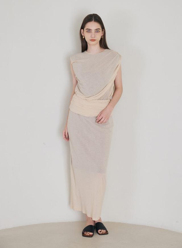 コエル（COEL）/リバーシブルレイヤードスカート