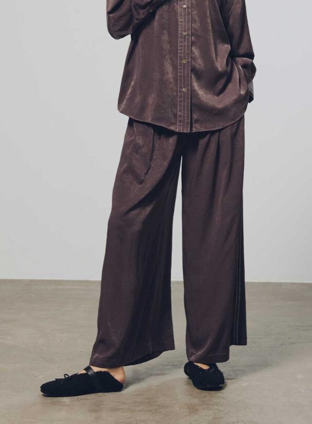 コエル（COEL）/ステッチタックルーズパンツ