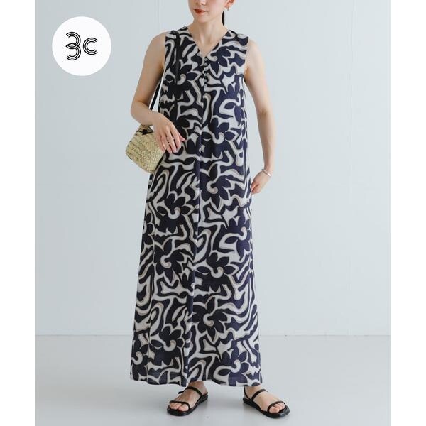 アーバンリサーチ（URBAN RESEARCH）/SPRINTEXボタニカルプリントワンピース