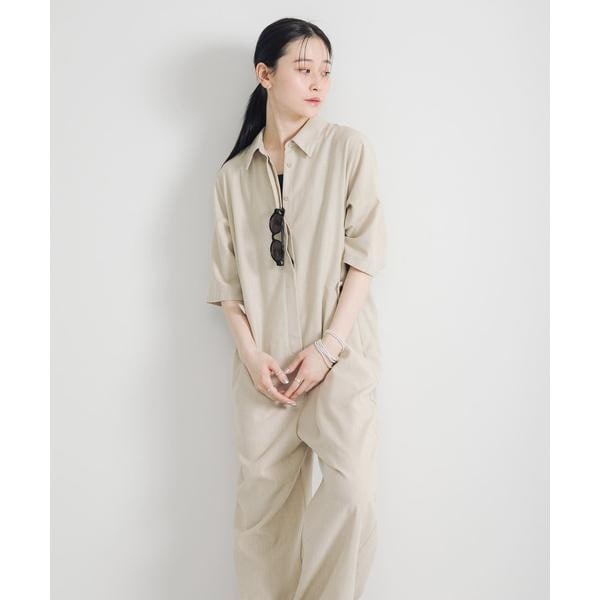 アーバンリサーチ（URBAN RESEARCH）/『2サイズ展開』リネンブレンドジャンプスーツ