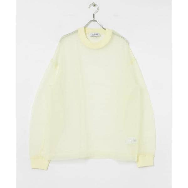 アーバンリサーチ（URBAN RESEARCH）/ESTHE　Organza Sweatshirts