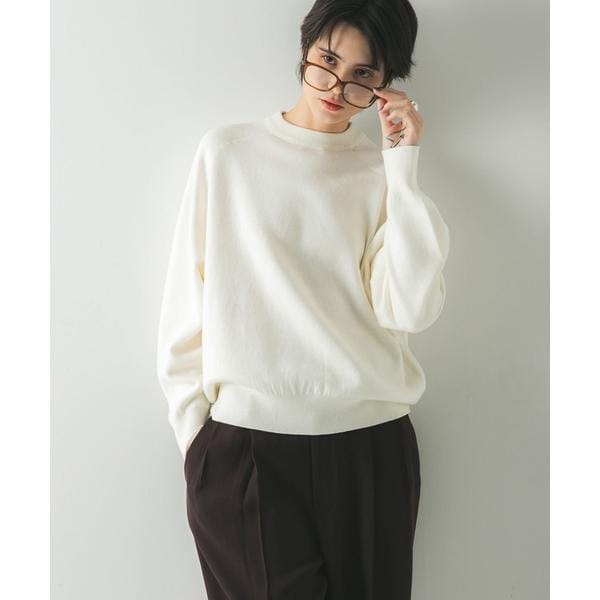 アーバンリサーチ（URBAN RESEARCH）/コットンカシミヤスウェットニット