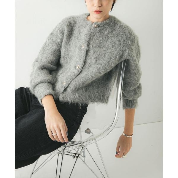 アーバンリサーチ（URBAN RESEARCH）/ブラッシュシャギーニットカーディガン