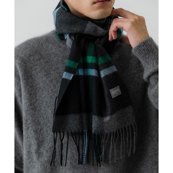 アーバンリサーチ（URBAN RESEARCH）/チェックカシミヤマフラー