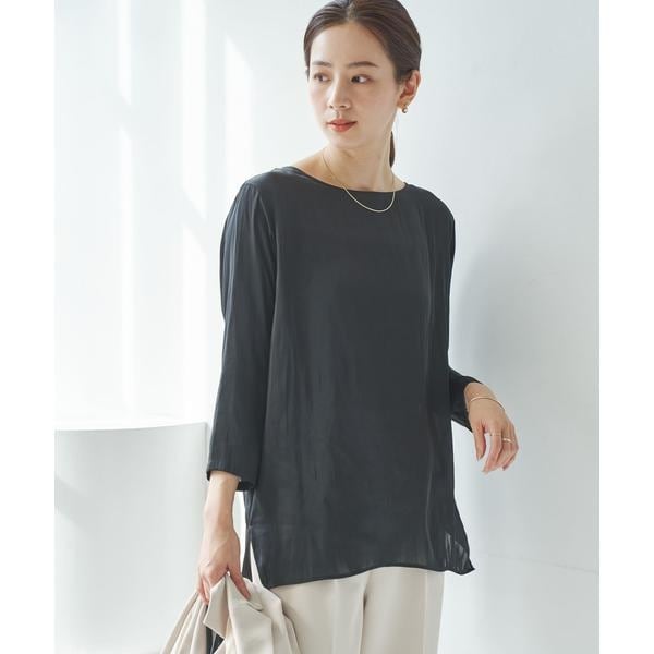 アーバンリサーチ（URBAN RESEARCH）/ヴィンテージサテンブラウス