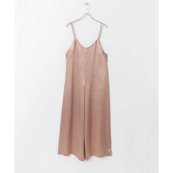 アーバンリサーチ ドアーズ（URBAN RESEARCH DOORS）/thint　クラッシュサテンサロペット