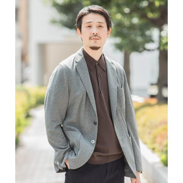 アーバンリサーチ ドアーズ（URBAN RESEARCH DOORS）/『イージーケア/防シワ/速乾』LIFE STYLE TAILOR　メランジニットイージーJK