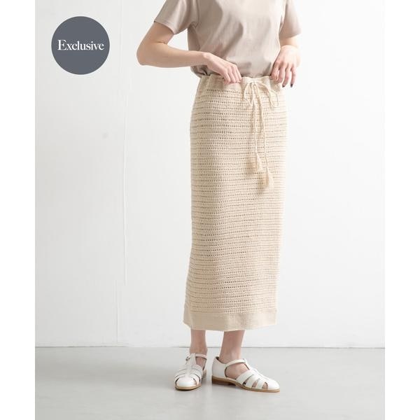 アーバンリサーチ ドアーズ（URBAN RESEARCH DOORS）/『別注』KHWOPA×DOORS　かぎ針スカート