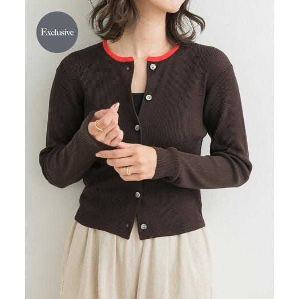 アーバンリサーチ ドアーズ（URBAN RESEARCH DOORS）/『別注』Audrey and John Wad×DOORS　バイカラーカーディガン