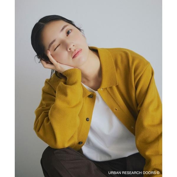 アーバンリサーチ ドアーズ（URBAN RESEARCH DOORS）/『XLサイズ/WEB限定/仁村紗和さん着用』『UR TECH 200日ニット』シャツ カーデ