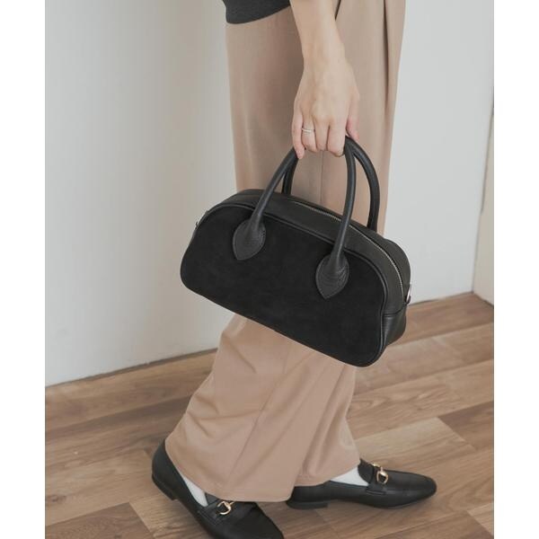 アーバンリサーチ ドアーズ（URBAN RESEARCH DOORS）/MARCO BIANCHINI　スウェードレザーラウンドバッグ