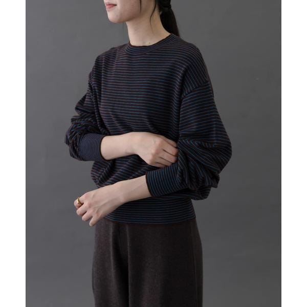 アーバンリサーチ ドアーズ（URBAN RESEARCH DOORS）/FORK&SPOON　ボーダークルーネックニット