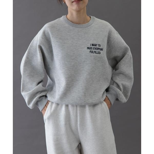 アーバンリサーチ ドアーズ（URBAN RESEARCH DOORS）/FORK&SPOON　エンブロイダリーロゴニットプルオーバー