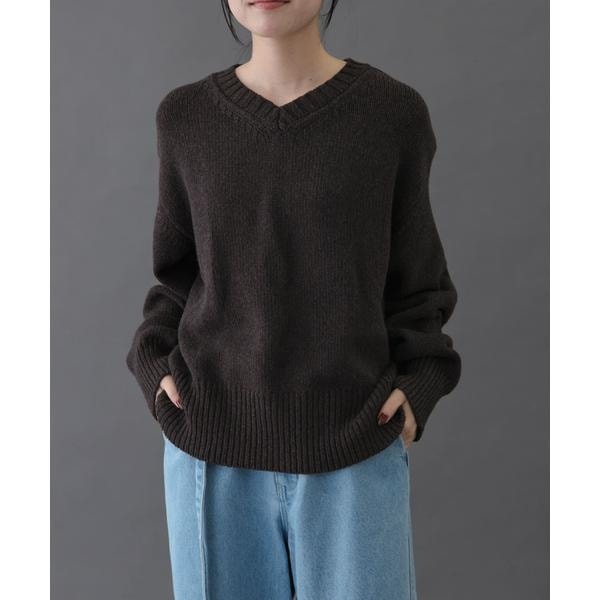 アーバンリサーチ ドアーズ（URBAN RESEARCH DOORS）/FORK&SPOON　Vネックニット