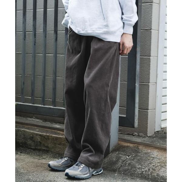 アーバンリサーチ ドアーズ（URBAN RESEARCH DOORS）/2タック太畝コーデュロイパンツ