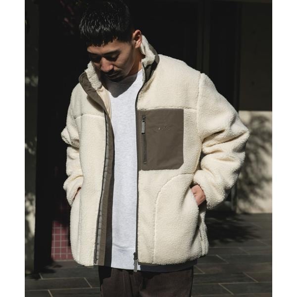 アーバンリサーチ ドアーズ（URBAN RESEARCH DOORS）/URD防風ボアジップブルゾン