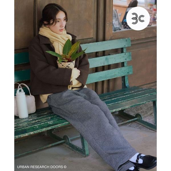 アーバンリサーチ ドアーズ（URBAN RESEARCH DOORS）/『仁村紗和さん着用』『UR TECH』完声/暖タックイージーパンツ