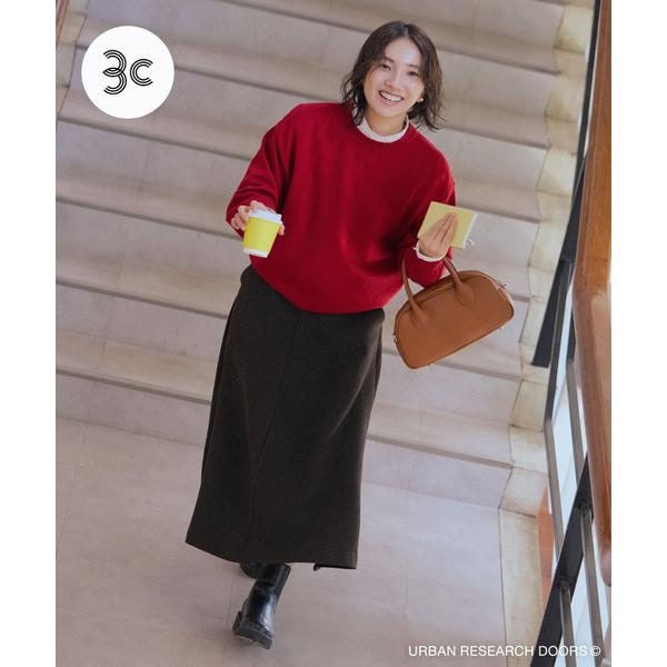 アーバンリサーチ ドアーズ（URBAN RESEARCH DOORS）/『仁村紗和さん着用』『UR TECH』完声/暖フレアスカート