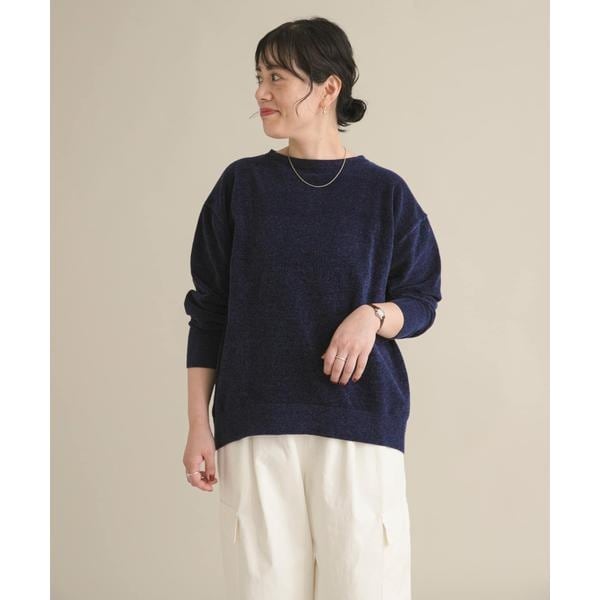 アーバンリサーチ ドアーズ（URBAN RESEARCH DOORS）/『スタッフ企画』モールヤーンボートネックニット