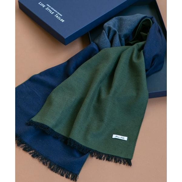 アーバンリサーチ ドアーズ（URBAN RESEARCH DOORS）/LIFE STYLE TAILOR　シルクリバーシブルマフラー