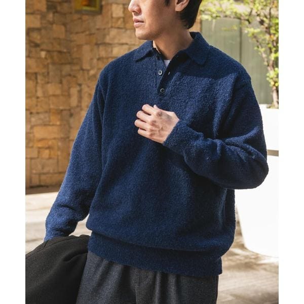 アーバンリサーチ ドアーズ（URBAN RESEARCH DOORS）/ブークレ ニットポロシャツ