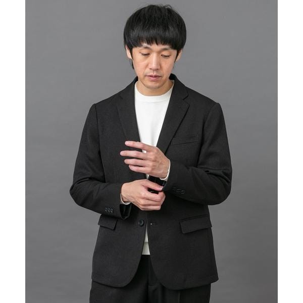 アーバンリサーチ ドアーズ（URBAN RESEARCH DOORS）/LIFE STYLE TAILOR　ブラッシュドツイルストレッチジャケット