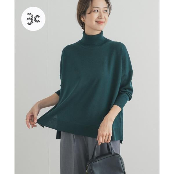 アーバンリサーチ ドアーズ（URBAN RESEARCH DOORS）/ウォッシャブルウールタートルネックワイドプルオーバー