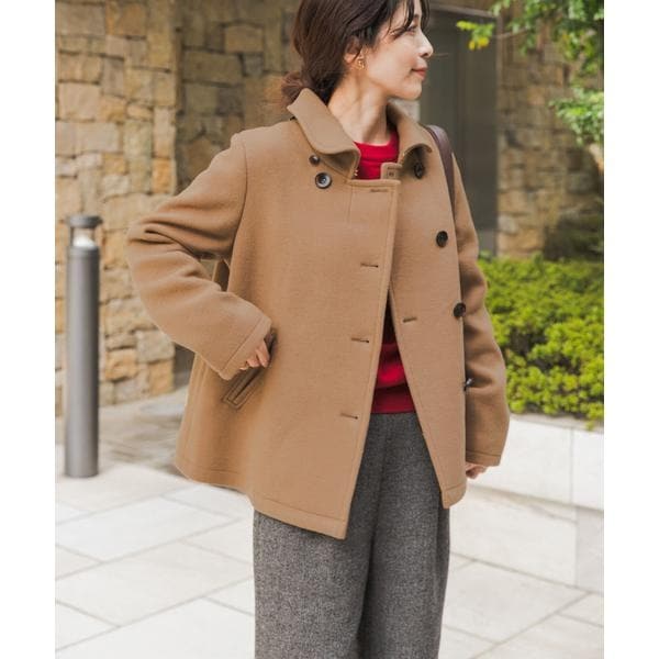 アーバンリサーチ ドアーズ（URBAN RESEARCH DOORS）/ショールカラー2WAYショートコート