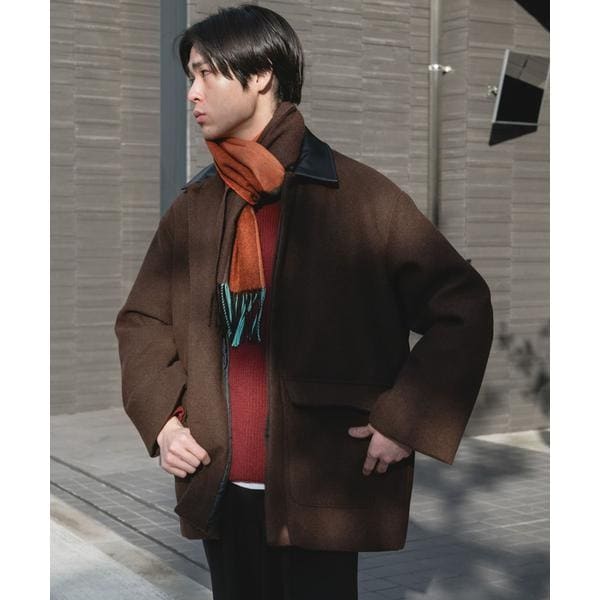 アーバンリサーチ ドアーズ（URBAN RESEARCH DOORS）/ウールブレンドカバーオール