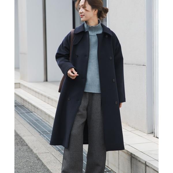 【NEW】アーバンリサーチ ドアーズ（URBAN RESEARCH DOORS）/ウールロングコート