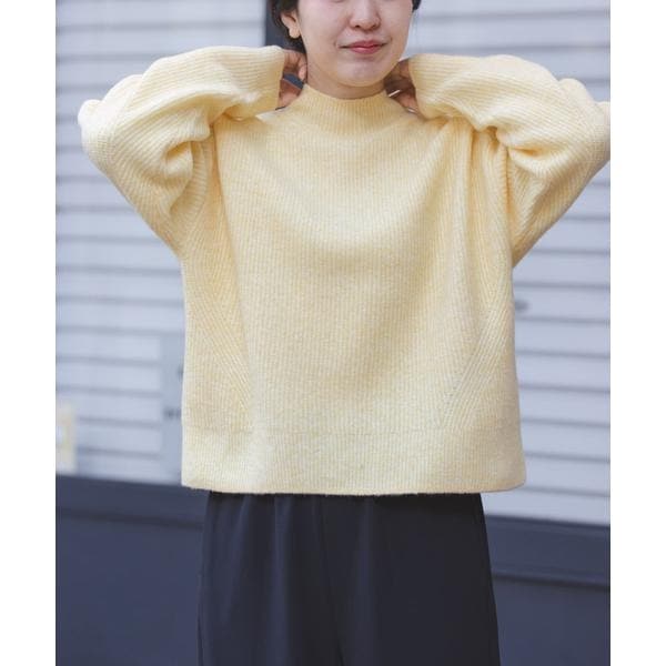 【NEW】アーバンリサーチ ドアーズ（URBAN RESEARCH DOORS）/FORK&SPOON　畦編みハイネックニット