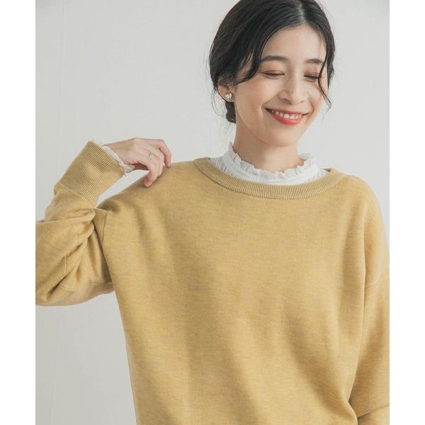 【NEW】アーバンリサーチ ドアーズ（URBAN RESEARCH DOORS）/Wフェイスボートネックニット