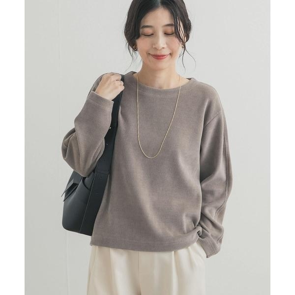 【NEW】アーバンリサーチ ドアーズ（URBAN RESEARCH DOORS）/Wフェイスモールコクーンプルオーバー