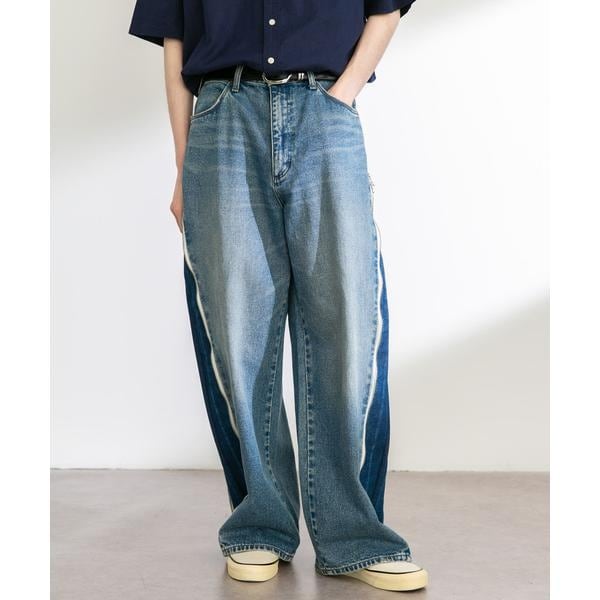 アーバンリサーチ サニーレーベル（URBAN RESEARCH SonnyLabel）/Wrangler　WREMAKE SIDE ZIP FLARE