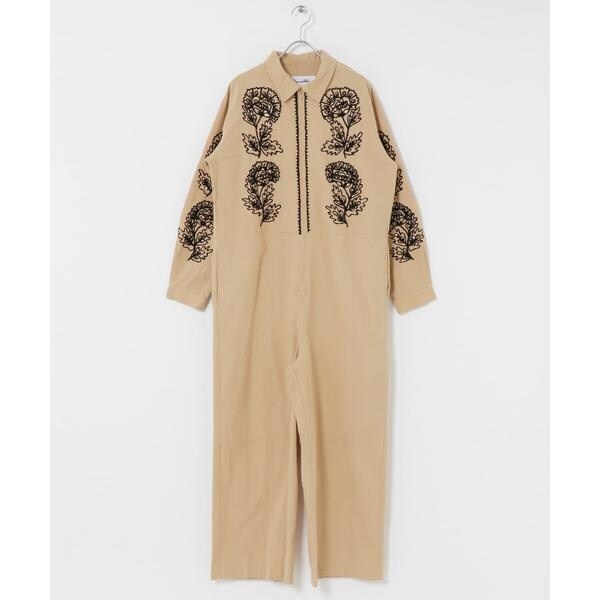 アーバンリサーチ サニーレーベル（URBAN RESEARCH SonnyLabel）/sara mallika　コットンエンブロイダリーオールインワン