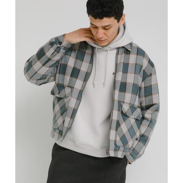 アーバンリサーチ サニーレーベル（URBAN RESEARCH SonnyLabel）/パデッドショートジップブルゾン