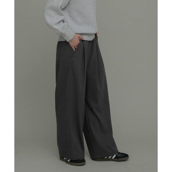 アーバンリサーチ サニーレーベル（URBAN RESEARCH SonnyLabel）/裏起毛イージーワイドパンツ