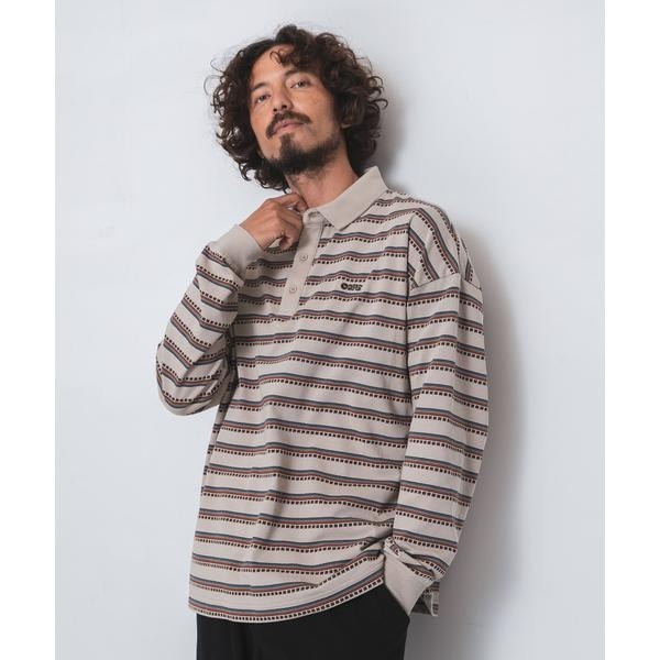 アーバンリサーチ サニーレーベル（URBAN RESEARCH SonnyLabel）/OOPS　レトロボーダーロングTシャツ