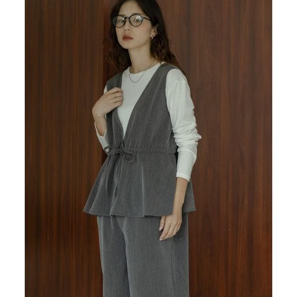 アーバンリサーチ サニーレーベル（URBAN RESEARCH SonnyLabel）/ペプラムオールインワン