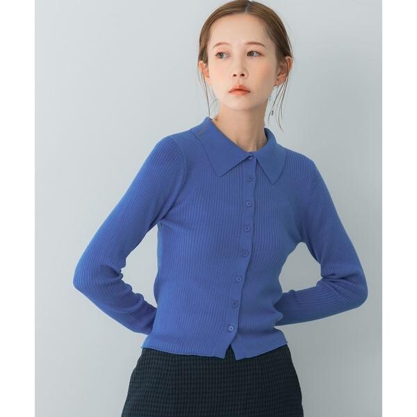 アーバンリサーチ ロッソ（URBAN RESEARCH ROSSO）/ROLLA’S　CAROLINE KNIT LONG−SLEEVE TOP