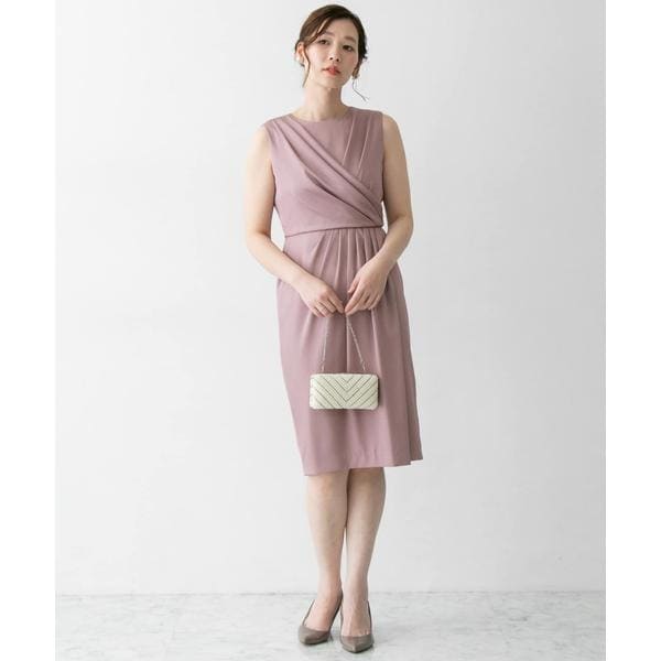 アーバンリサーチ ロッソ（URBAN RESEARCH ROSSO）/タックドレープドレス