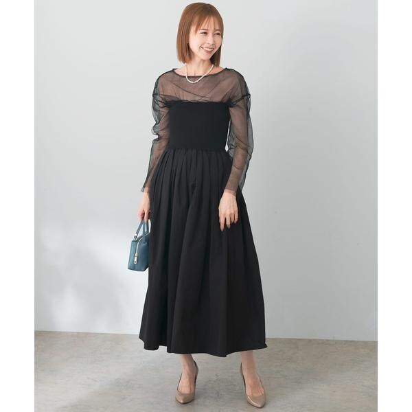 アーバンリサーチ ロッソ（URBAN RESEARCH ROSSO）/2WAYタフタドレス