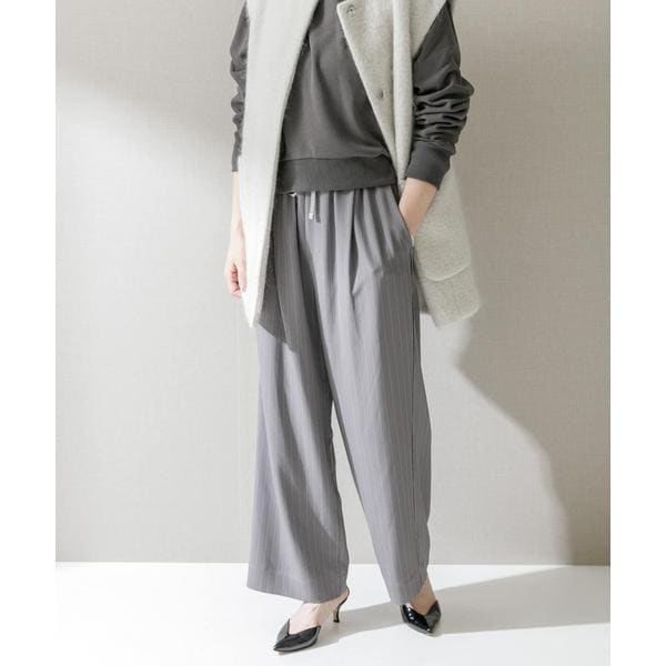 アーバンリサーチ ロッソ（URBAN RESEARCH ROSSO）/ピンストライプイージーパンツ